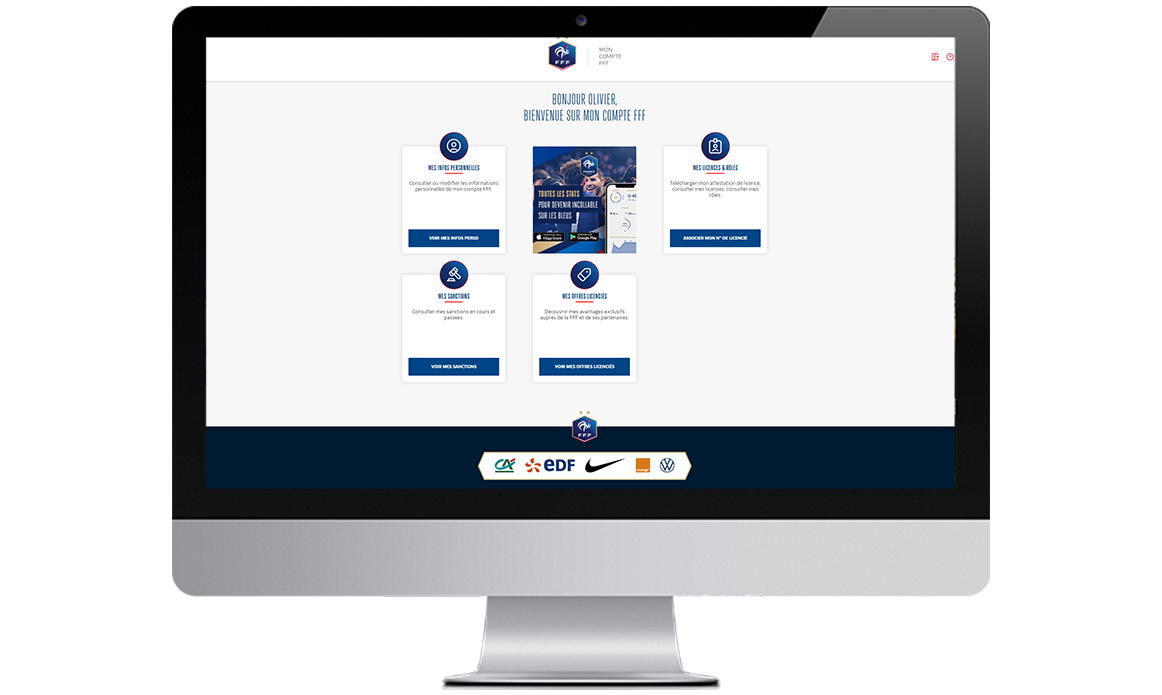 Mon compte FFF