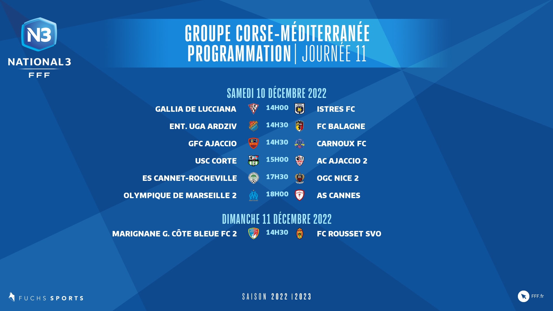 J11 : la programmation du groupe D