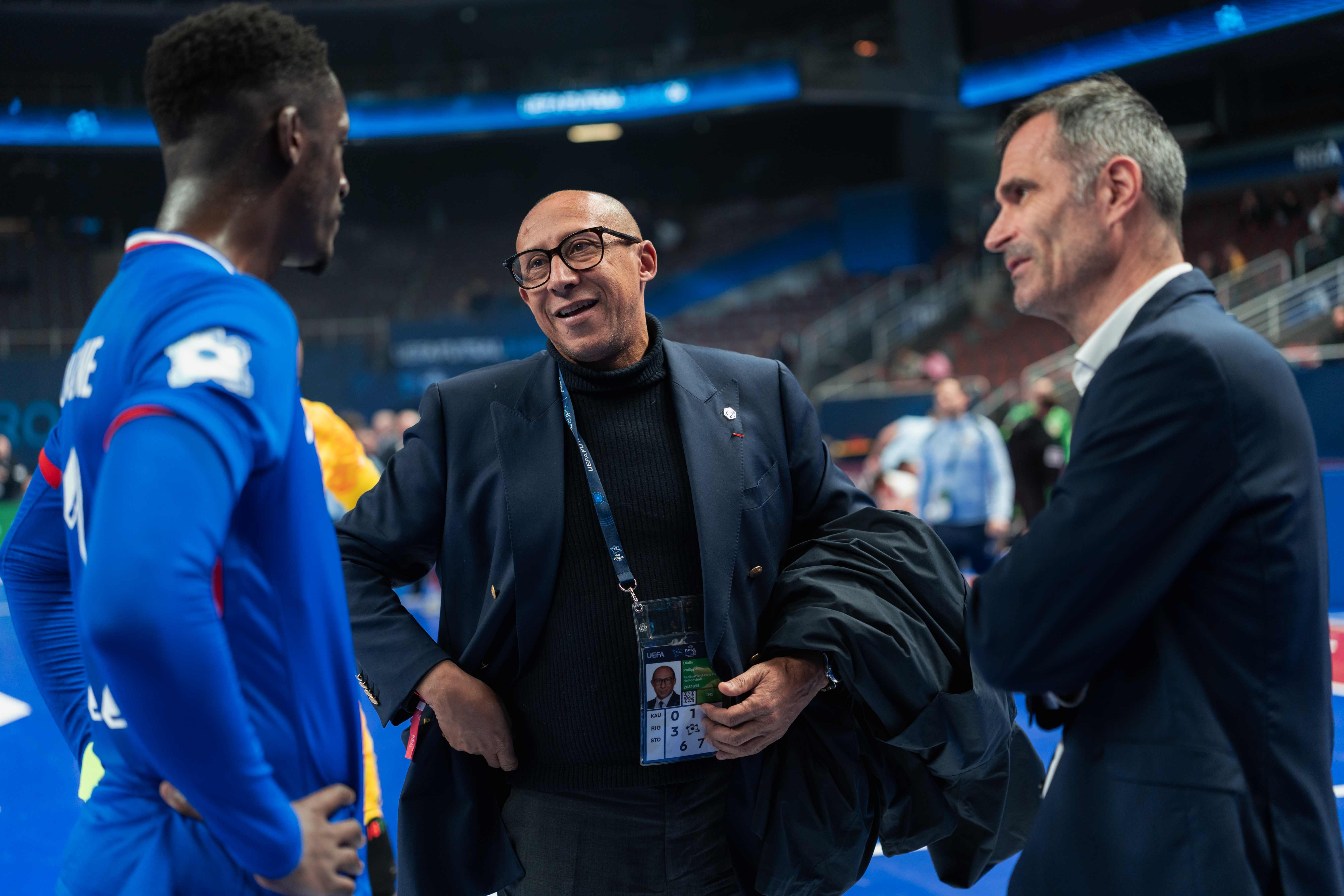 Philippe Diallo à Riga | Fédération Française de Football (FFF) | Site ...