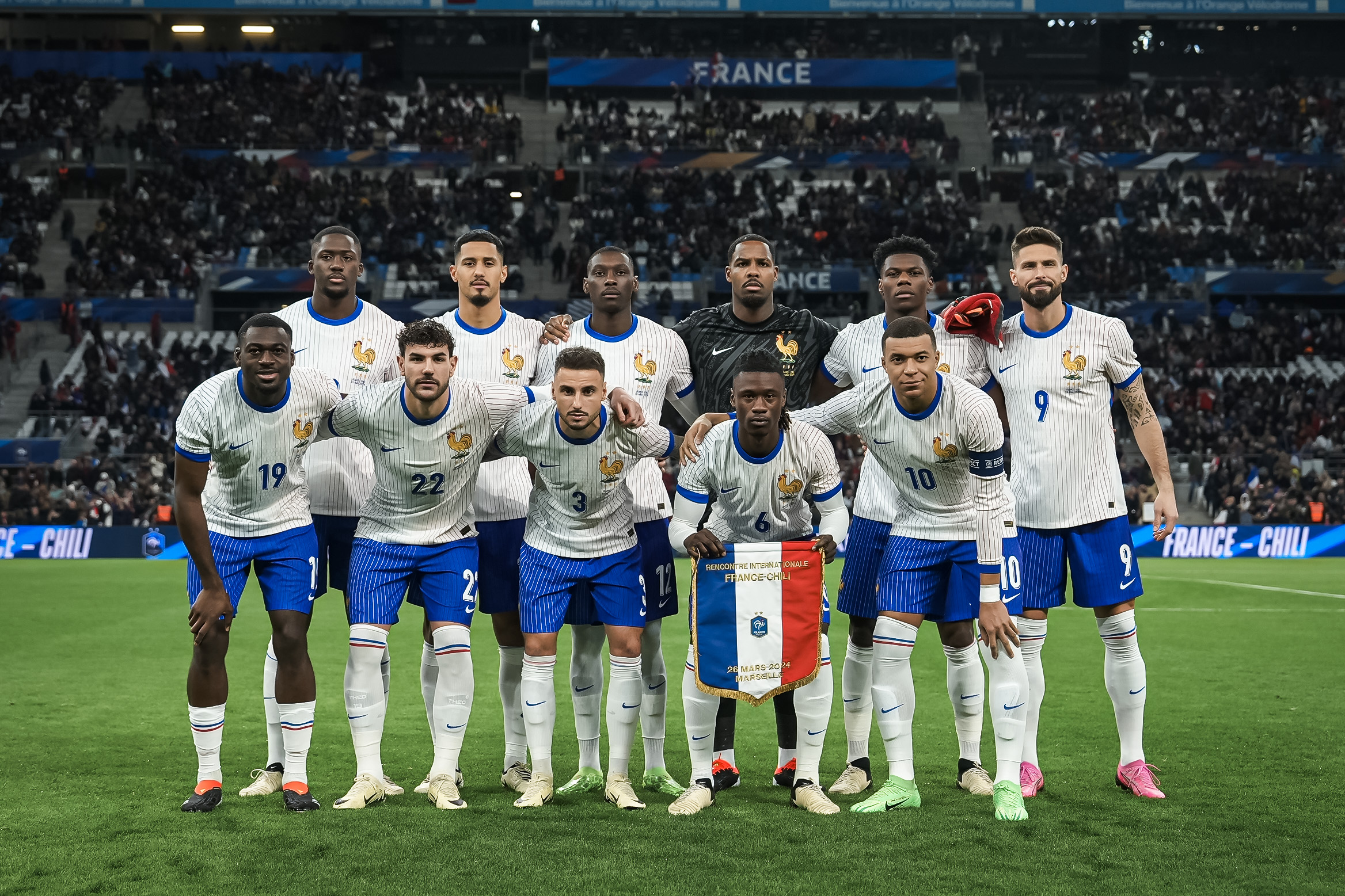 Les Bleus se rassurent face au Chili (3-2)