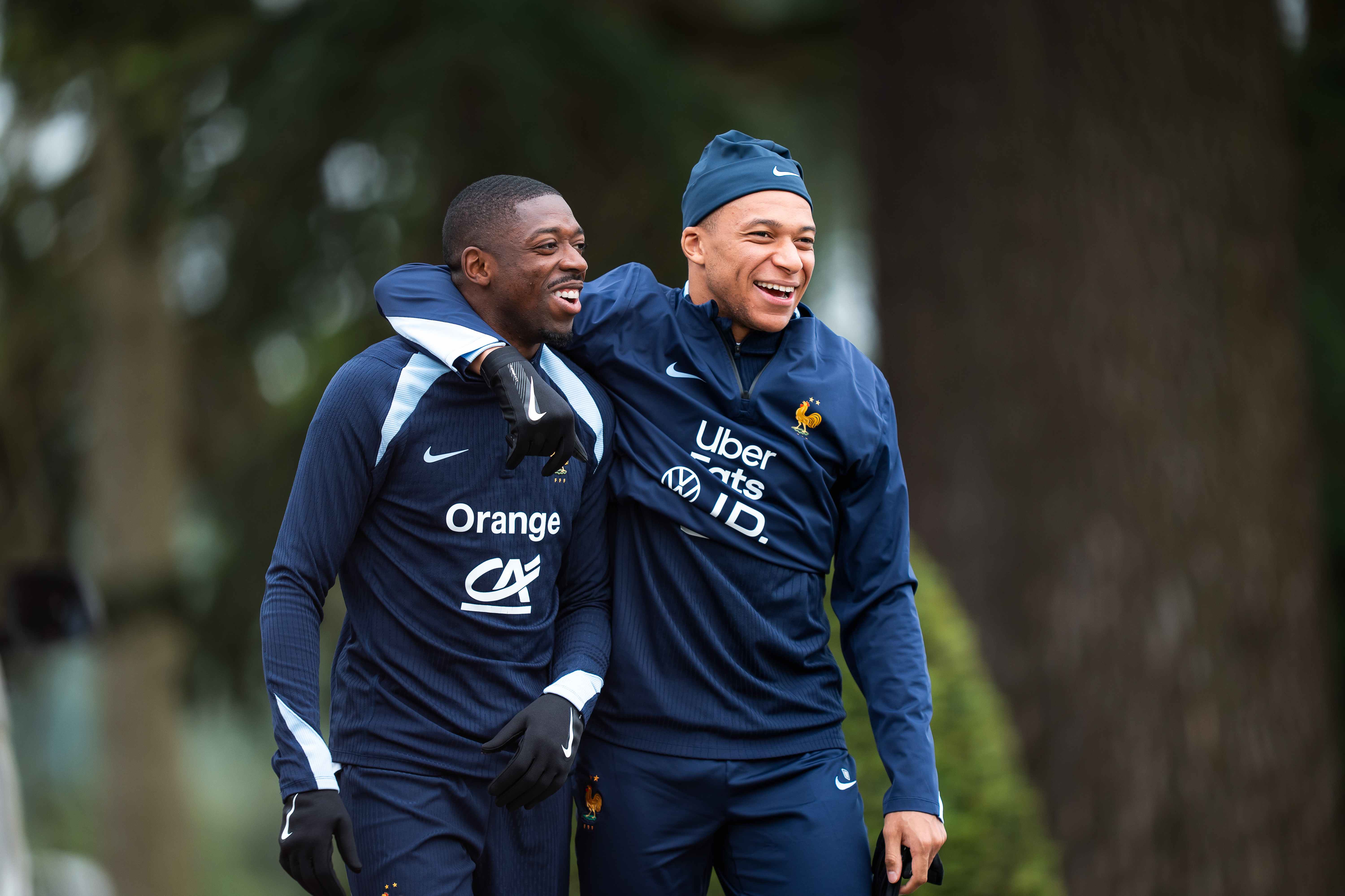 Dembélé et Mbappé dans le onze de l'année | Fédération Française de ...