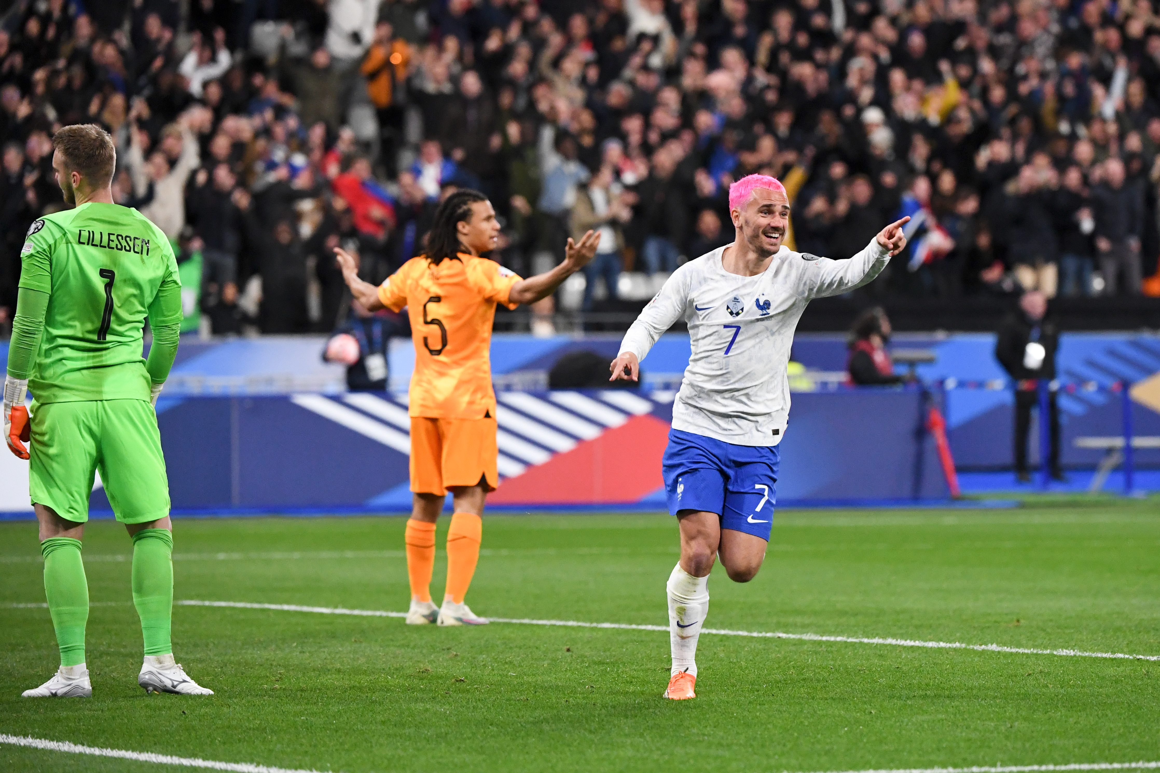 Les Bleus face aux Pays-Bas