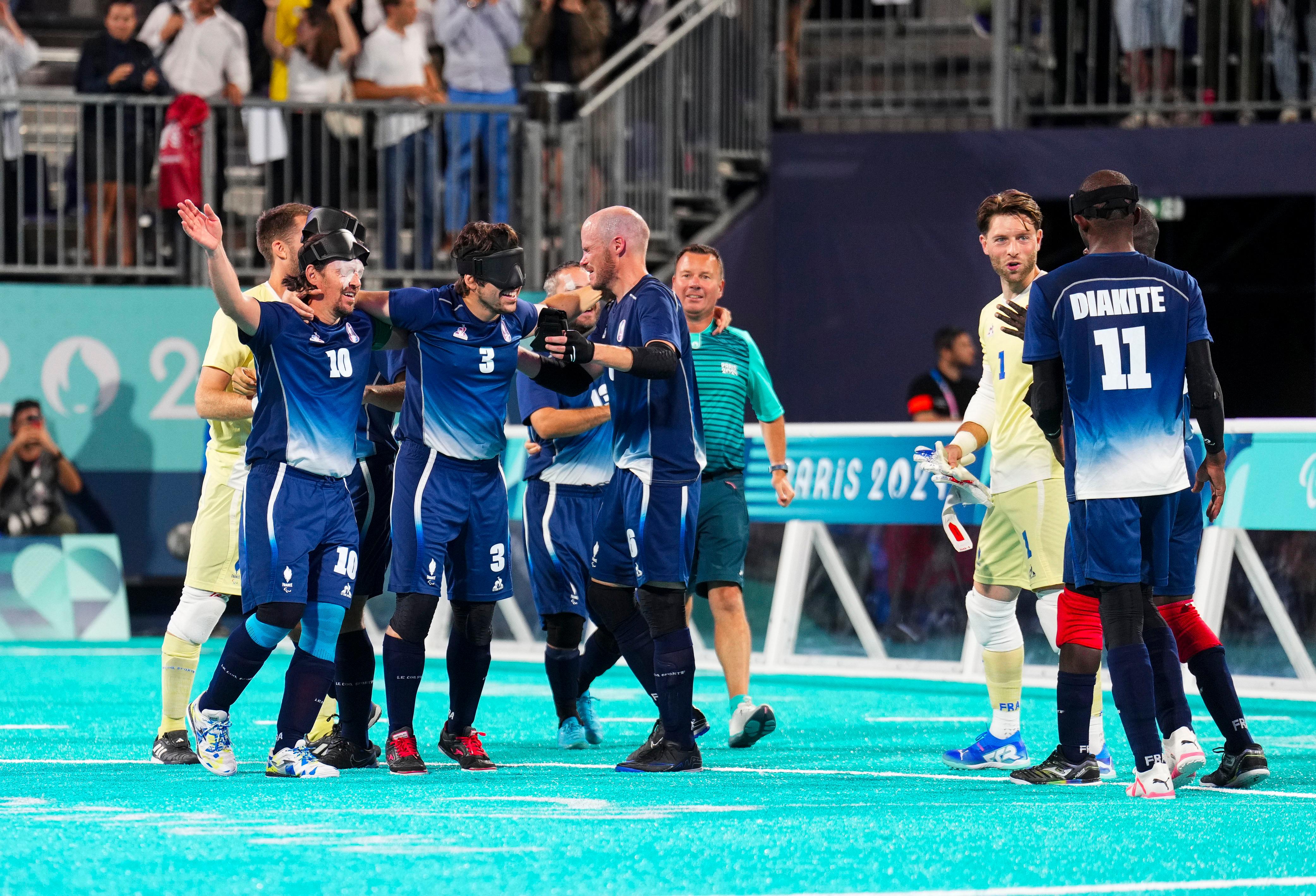 Les Bleus en finale de leurs Jeux