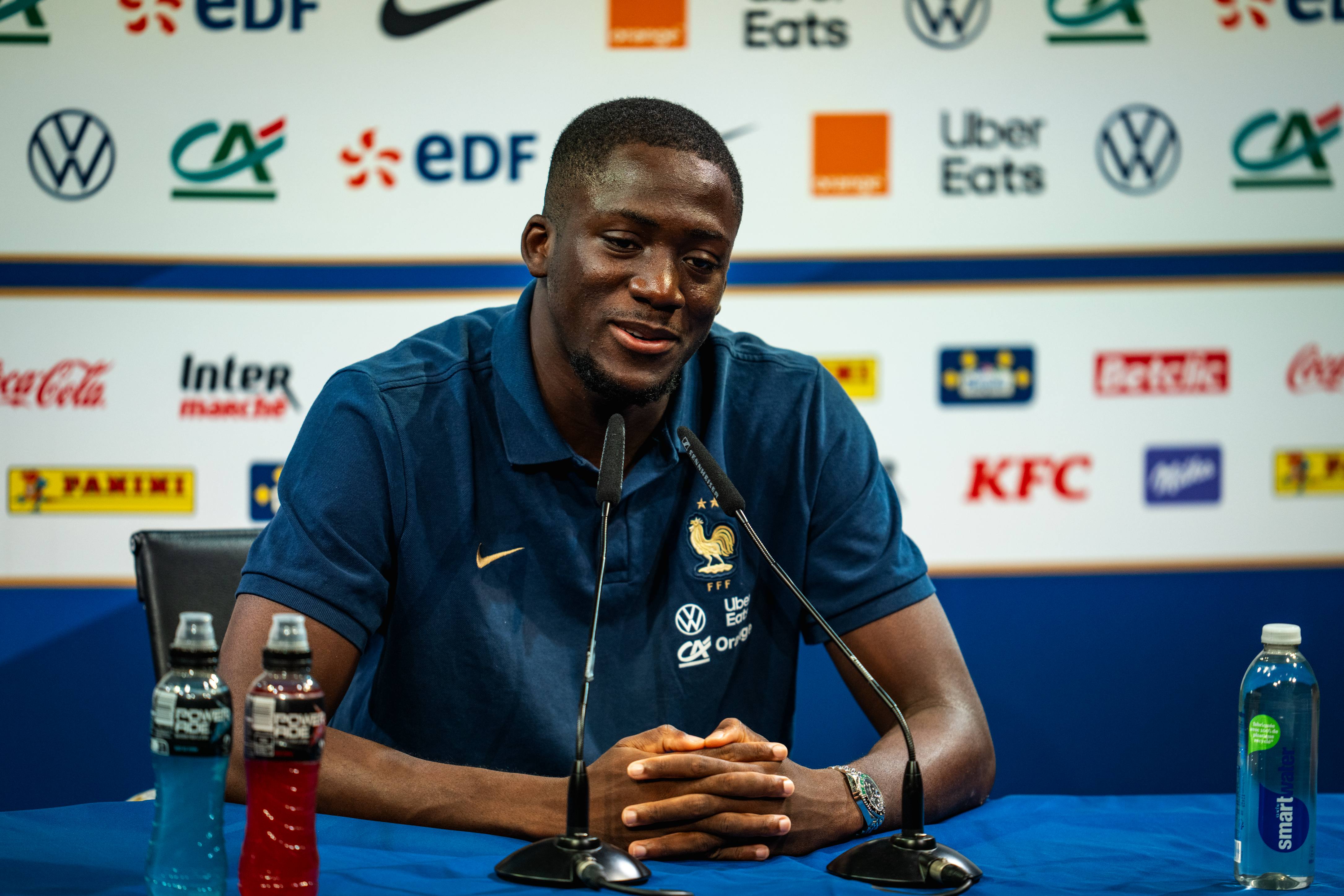 Konaté et Coman en point-presse