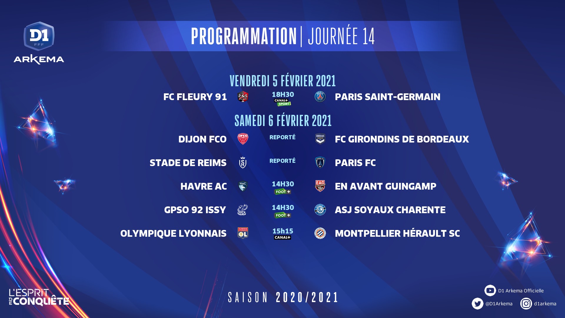 J14 : la programmation TV